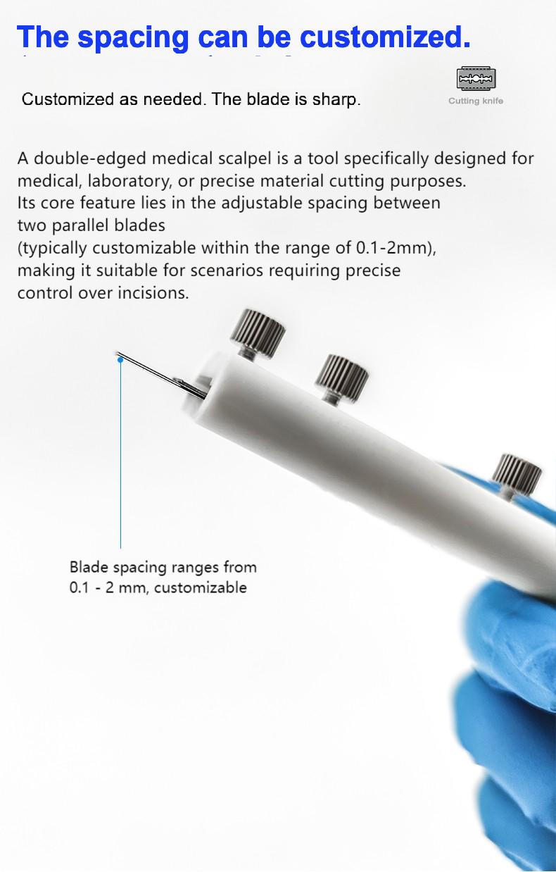 medical double-edged scalpel/laboratory scalpel - ruiguyouyan